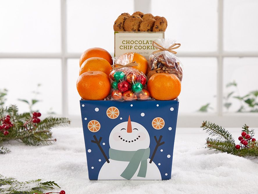 Citrus Snowman Gift Box | Hale Groves