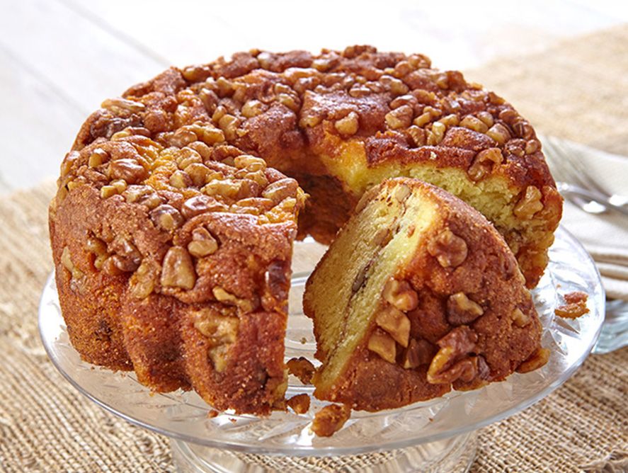 Cinnamon Walnut Coffee Cake - Coffee Cake Delivery