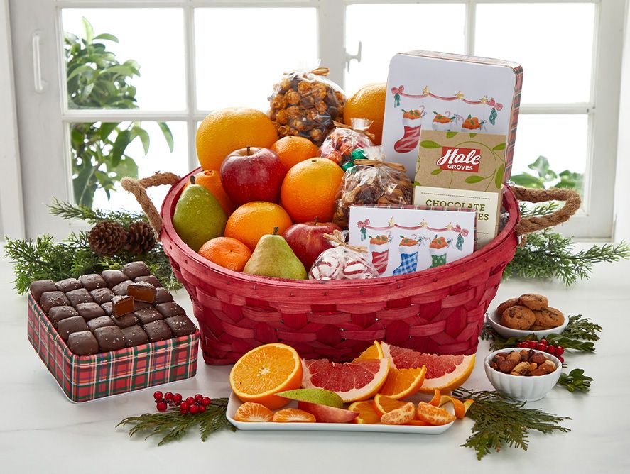 Holiday Fruit And Nut Baskets Buy Assorted Fruit Baskets Online